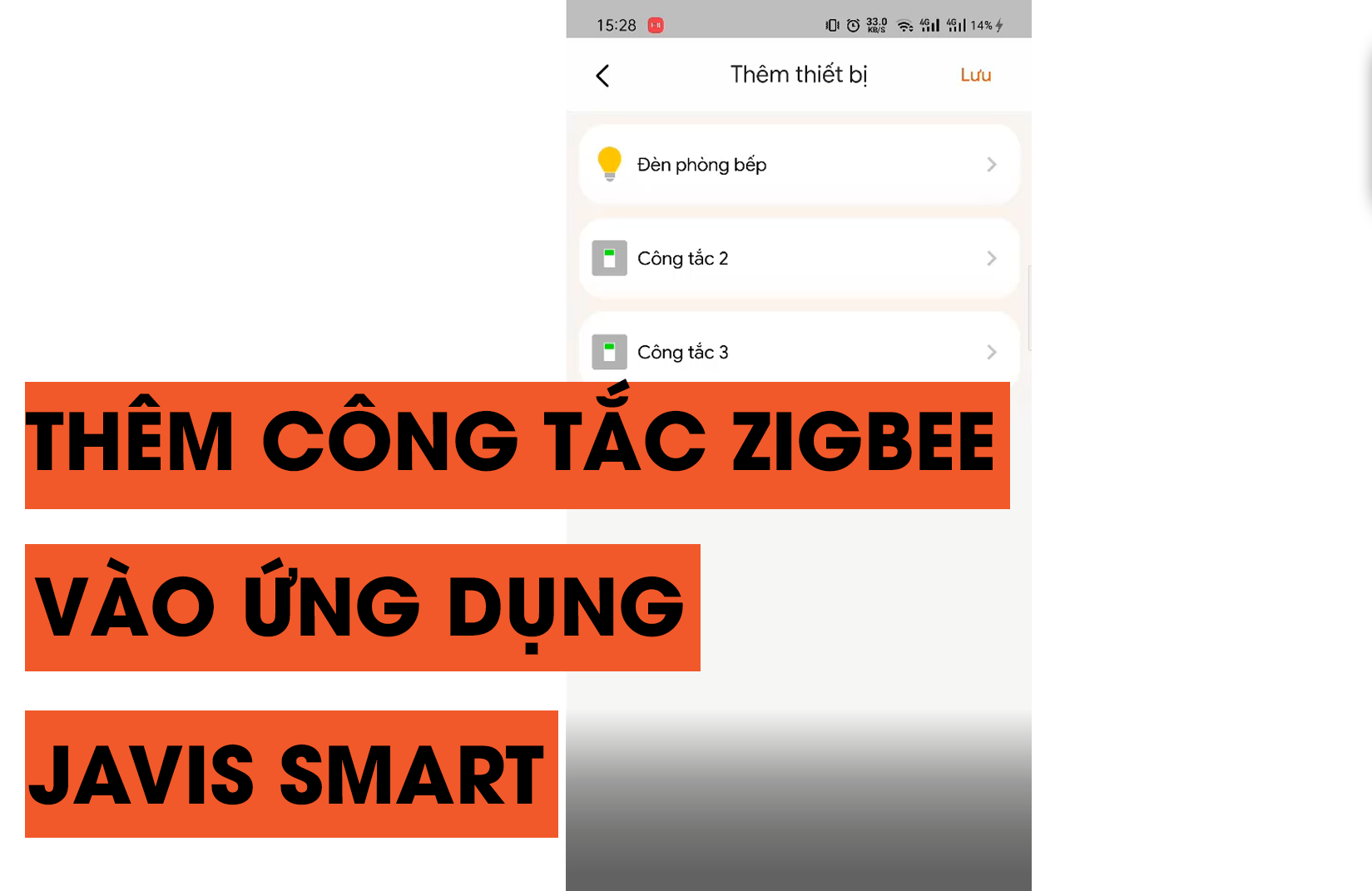 Nhà thông Minh JAVIS - Nhà thông minh điều khiển bằng Tiếng Việt